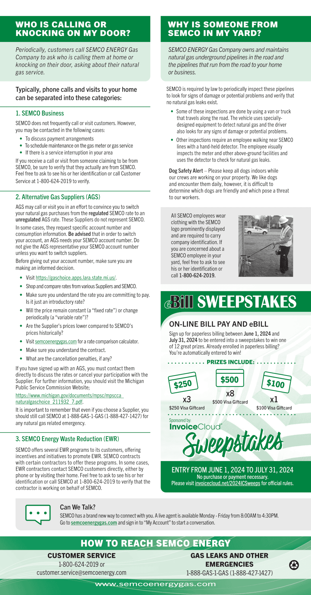 Connectivity Newsletter - SEMCO Energy Gas Company