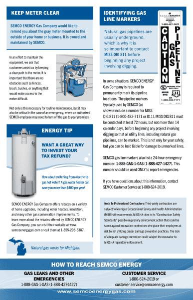 Connectivity Newsletter - SEMCO Energy Gas Company