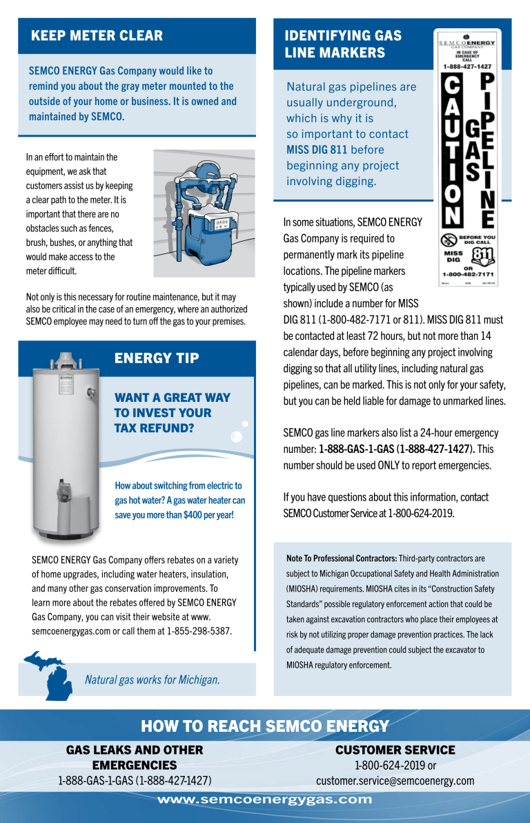 Connectivity Newsletter - SEMCO Energy Gas Company