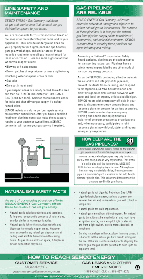Connectivity Newsletter - SEMCO Energy Gas Company