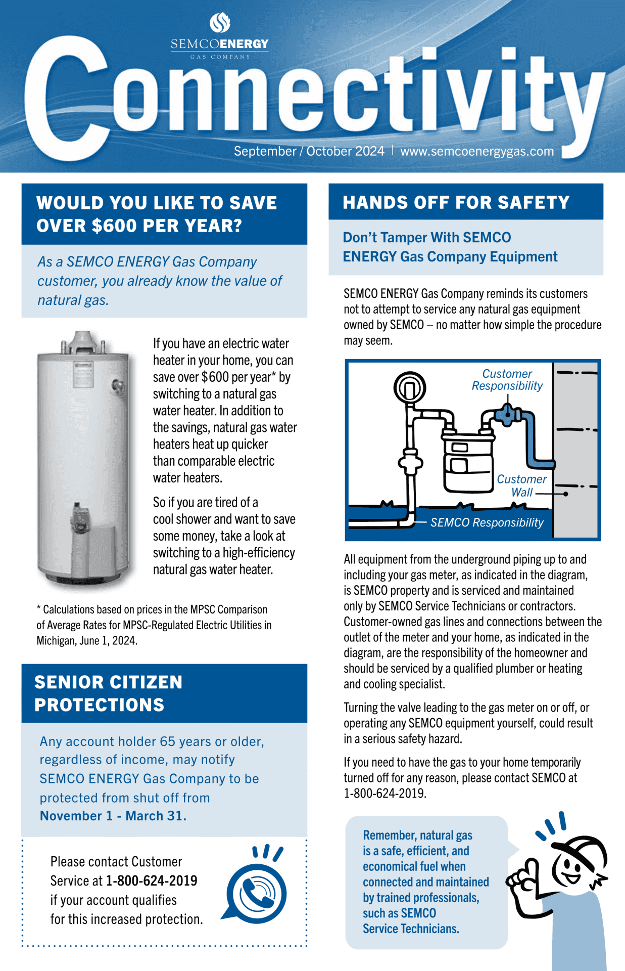 Connectivity Newsletter - SEMCO Energy Gas Company