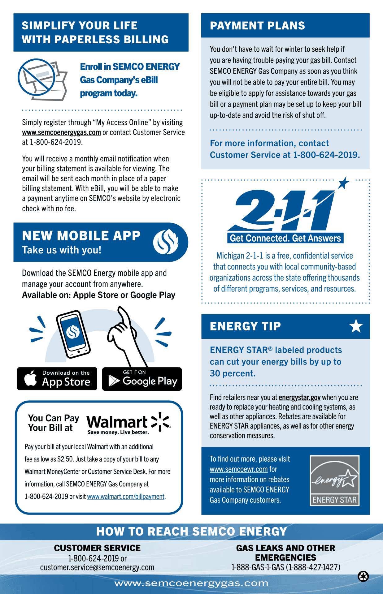 Connectivity Newsletter - SEMCO Energy Gas Company