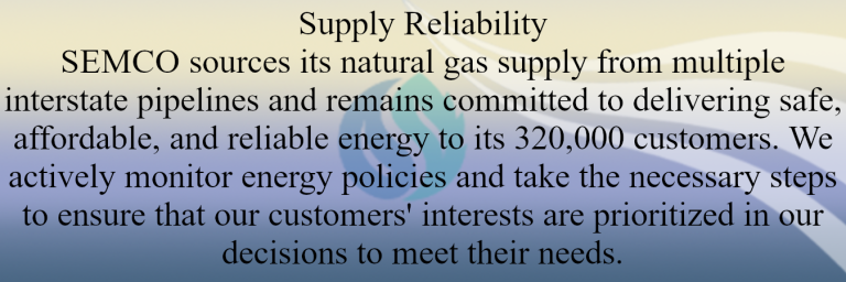 SEMCO Energy Gas Company